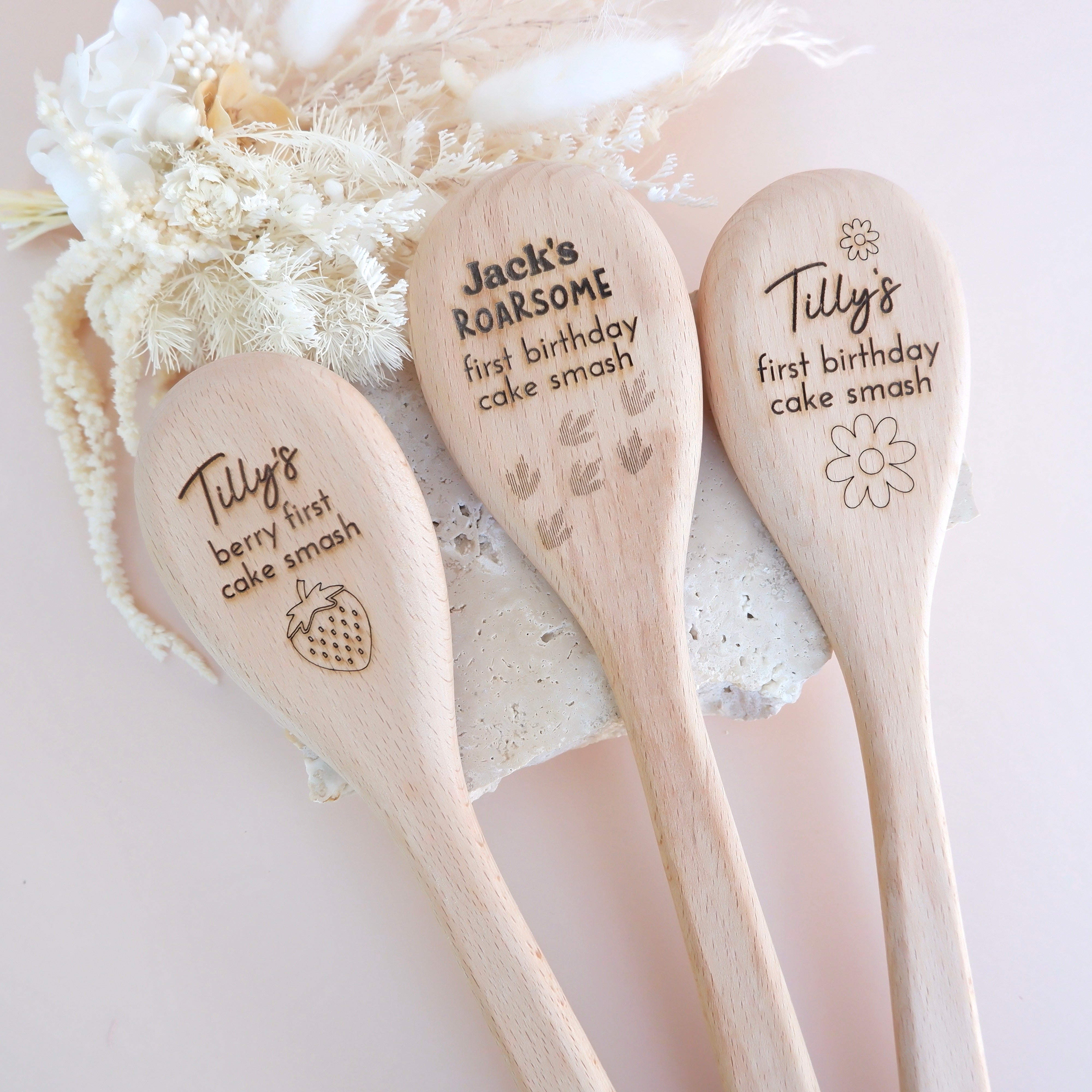 Our Little Deer | Custom Cake Smash Spoon
