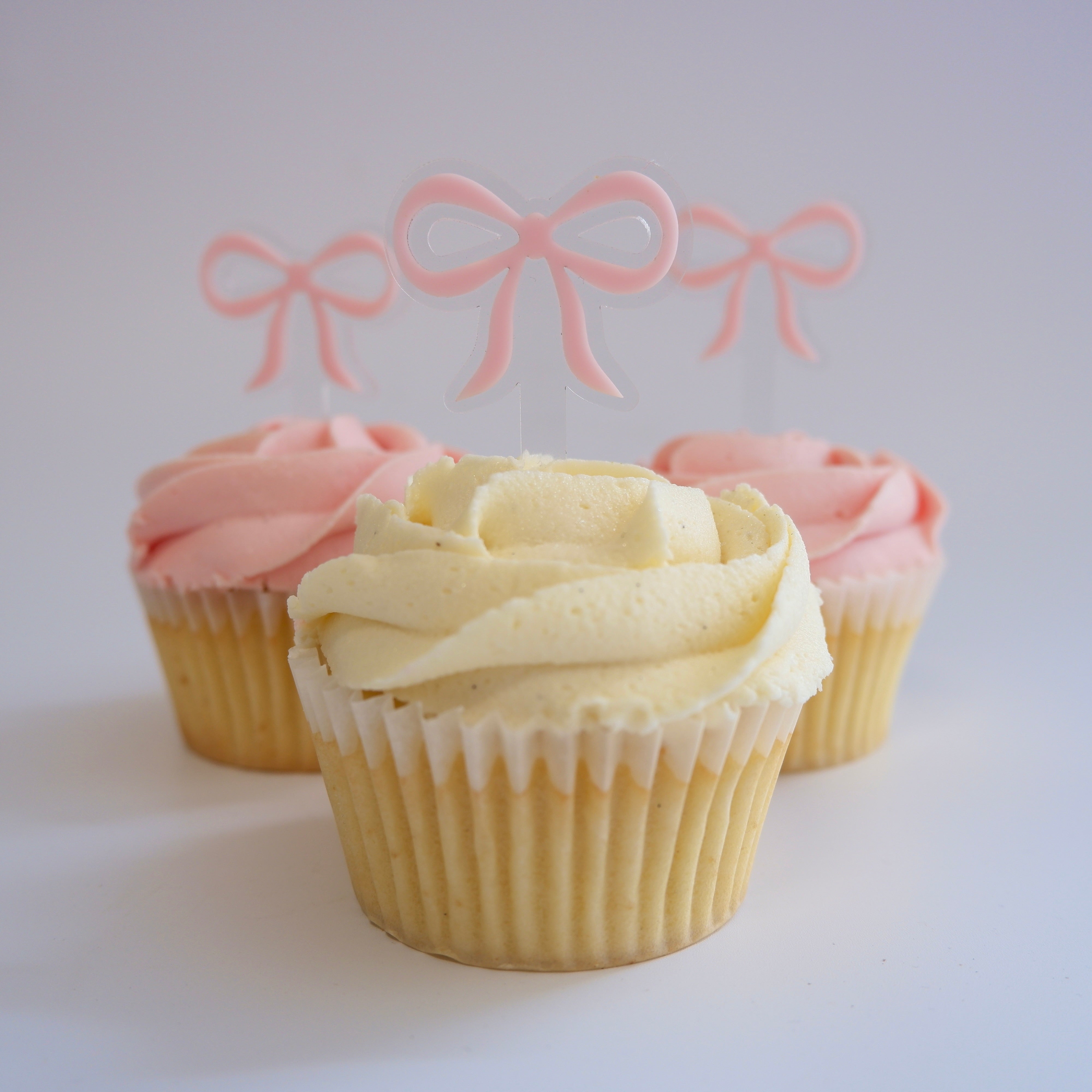 Our Little Deer | Bow Cupcake Topper